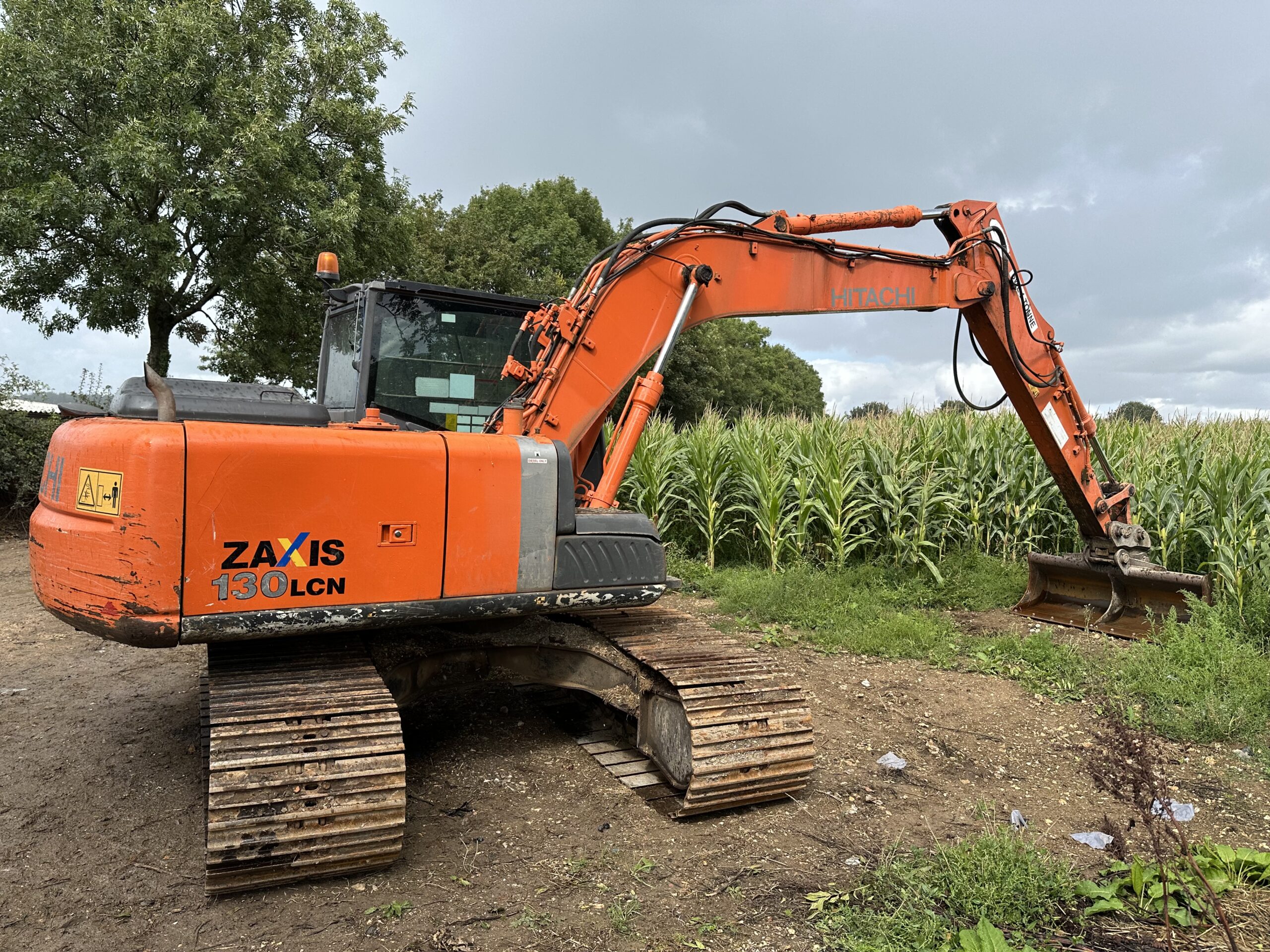 Hitachi Zaxis 130 Digger – For Sale - Tom Ray Tractor Sales